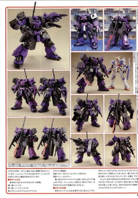 HG HGGB #003 1/144 超特裝型 渣古 F2000 GPB-06F Super Custom Zaku F2000 #Model Suit Gunpla Builders ...