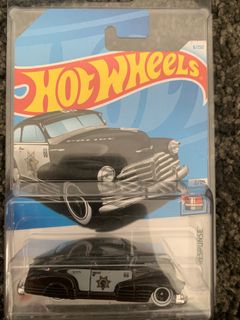 Hot Wheels 47 Chevy Fleetline mooneyes yellow goodyear rod squad ...