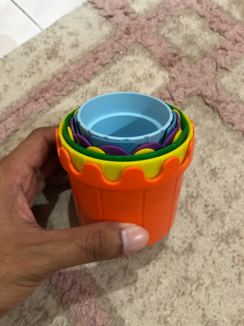 Ikea Stacking Cups, Hobbies & Toys, Toys & Games on Carousell