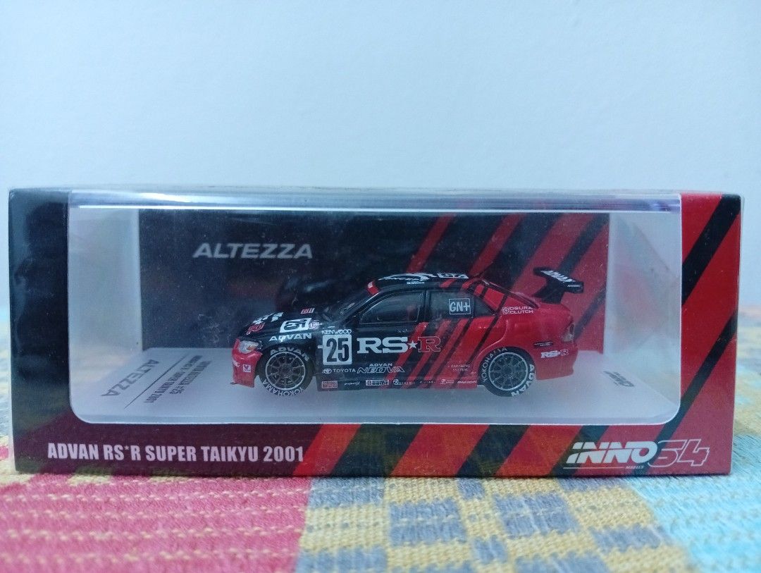 Inno64 Toyota Altezza Advan RS*R Super Taikyu 2001 #25, Hobbies & Toys ...