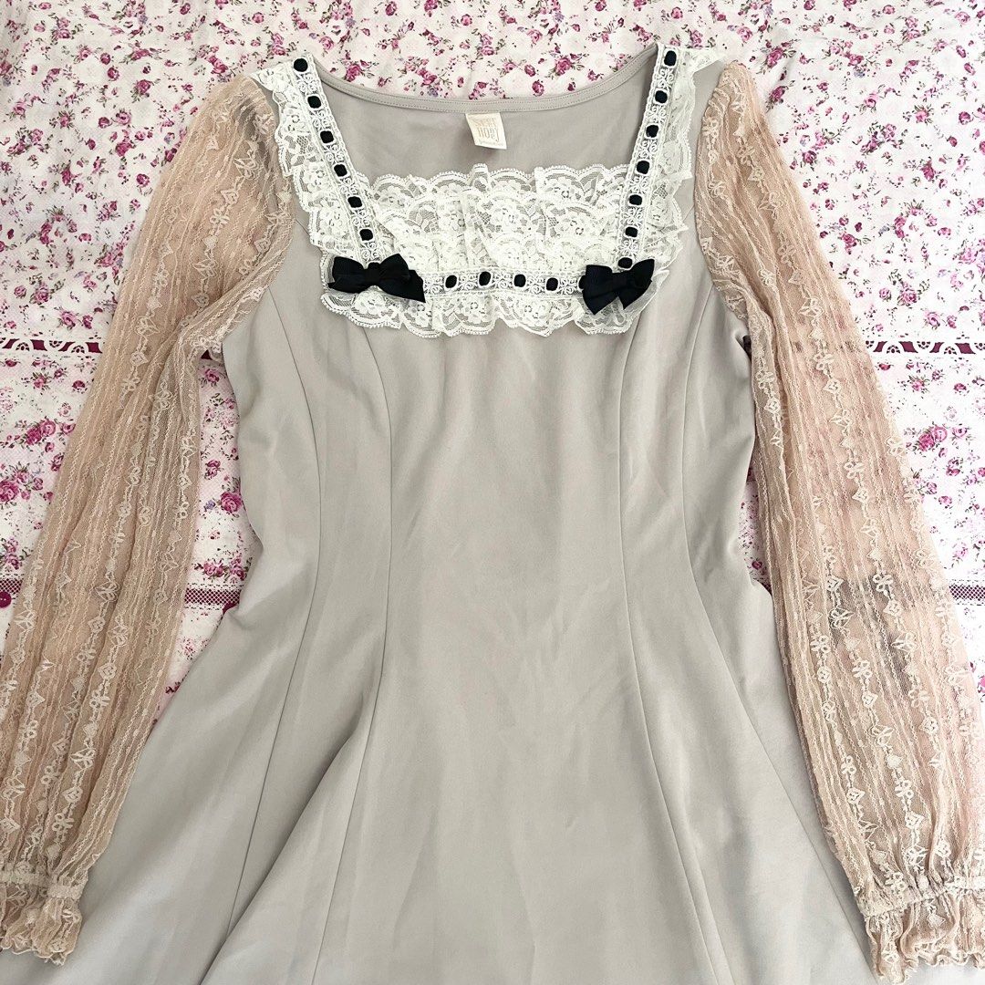 Secret Honey Jirai Kei Setup Warm Gray Pink Color | Secret Honey Japan ...