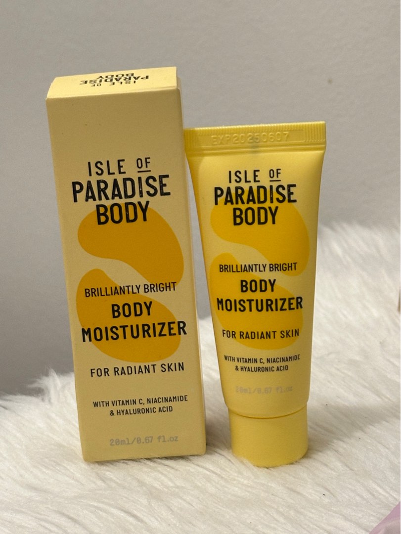 Isle of Paradise Body moisturizer with vit c, niacinamide, HA, Beauty ...