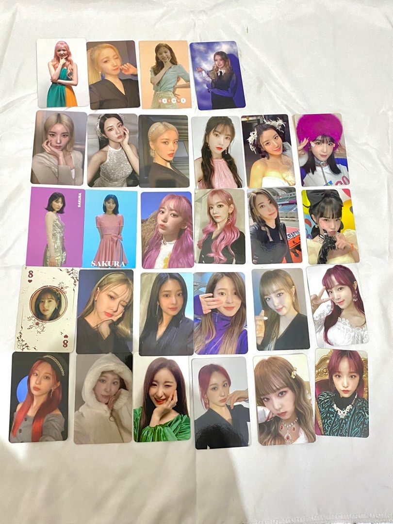 IZ*ONE photocard new wonyoung yujin chaewon sakura, Hobbies & Toys, Collectibles & Memorabilia ...