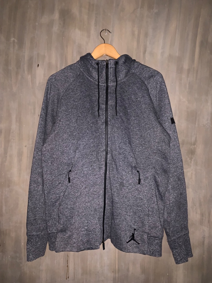 JORDAN TECH FLEECE HOODIE JACKET, Men's Fashion, Coats, Jackets and ...