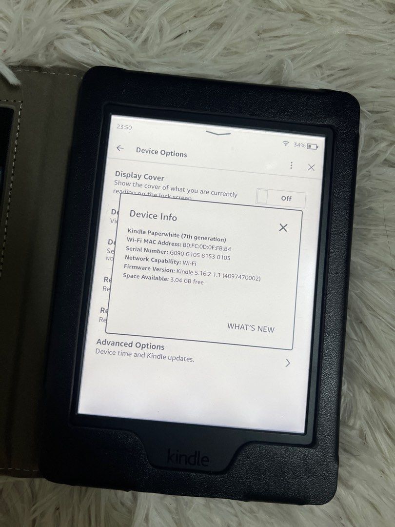 Kindle Paperwhite 3 7th gen (4GB) - No ADS, Mobile Phones & Gadgets, E ...