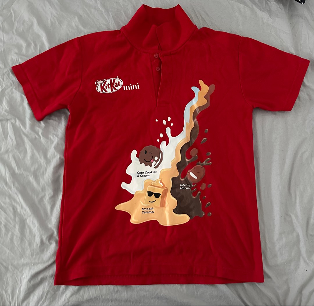 Kit Kat Mini Polo T (size: S), Men's Fashion, Tops & Sets, Tshirts ...