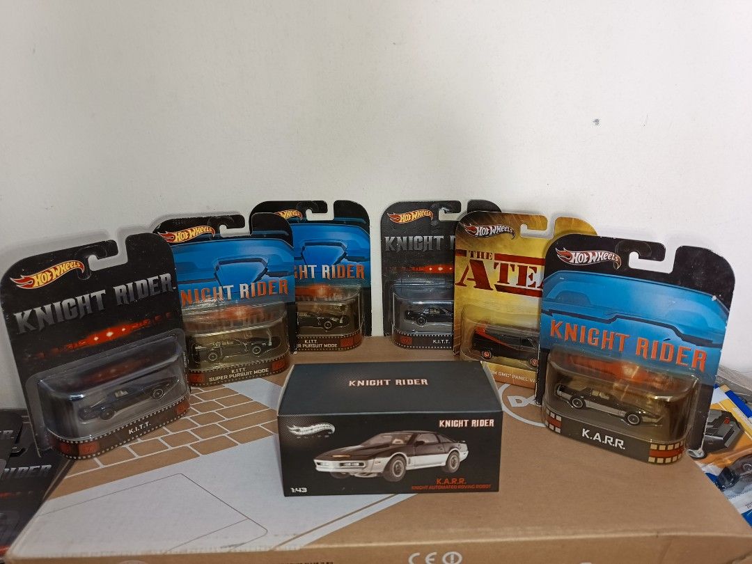 Knight Rider K.A.R.R. Hot Wheels Elite 1:43, Hobbies & Toys, Toys ...
