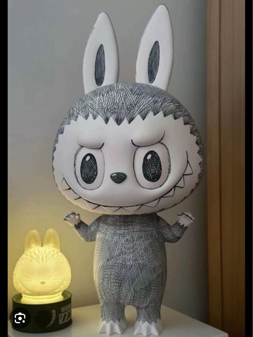 Labubu 素描 400 / Labubu 露營燈, 興趣及遊戲, 玩具 & 遊戲類 - Carousell