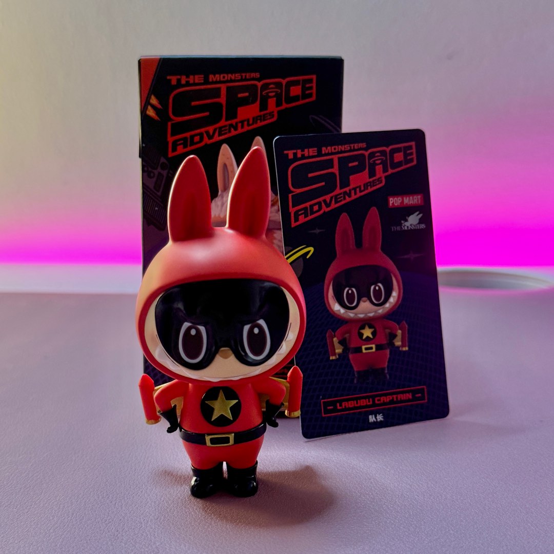 Labubu Captain - Space Adventure Series, Hobbies & Toys, Toys & Games ...