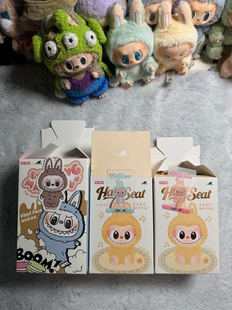 AUTHENTIC Labubu Popmart V1 & V2, Hobbies & Toys, Toys & Games on Carousell