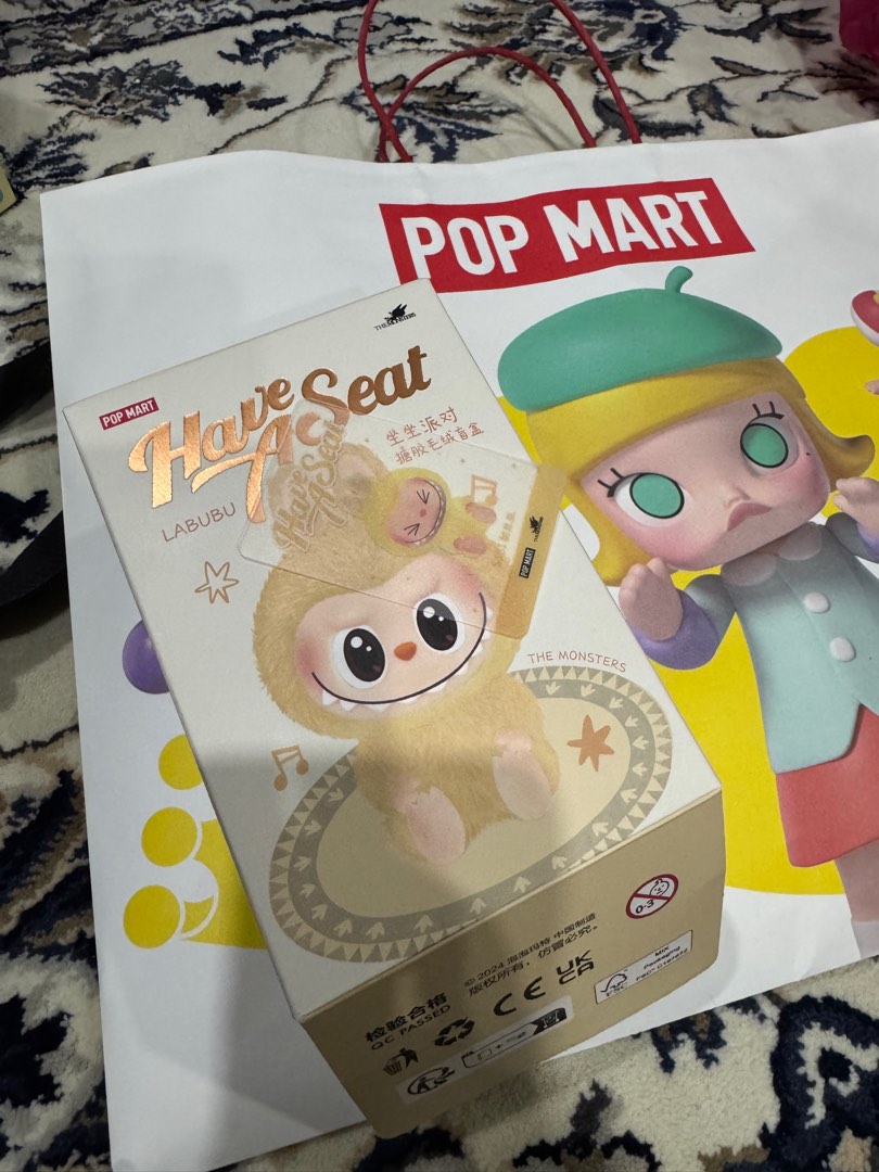 Labubu sisi new popmart, Hobbies & Toys, Toys & Games on Carousell