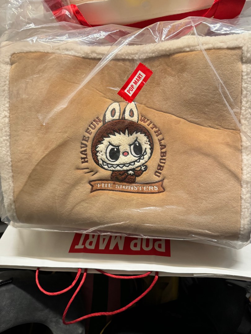Labubu tote bag, Women's Fashion, Bags & Wallets, Tote Bags on Carousell