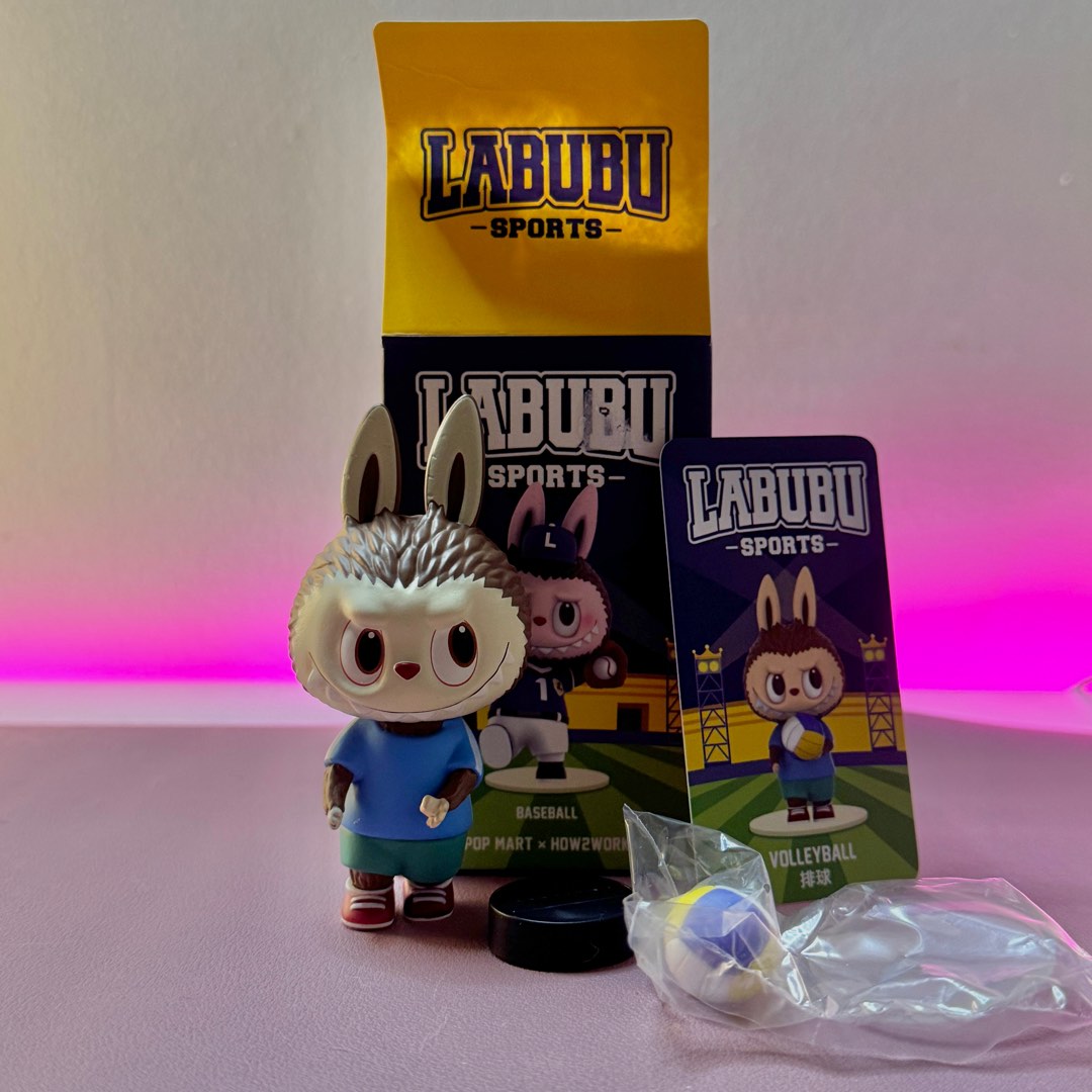 Labubu Vollyball - Sports Series, Hobbies & Toys, Toys & Games on Carousell