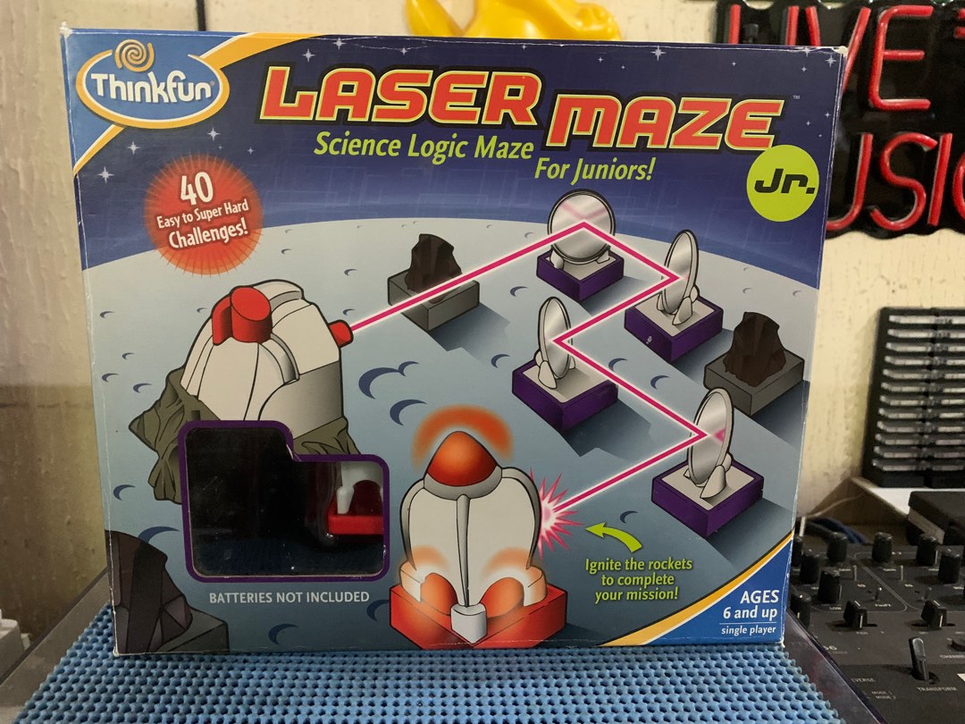 Laser Maze. - Science Game - Logic Game, Hobbies & Toys, Toys & Games ...