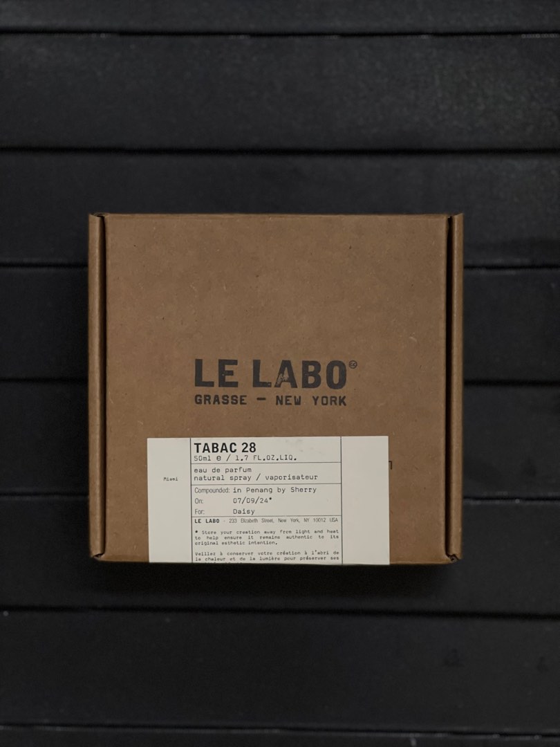 Le Labo Tabac 28 Miami City Exclusive 50ml Perfume Fragrance , Beauty ...