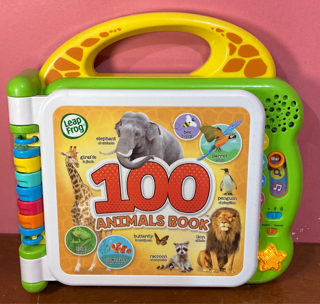 LeapFrog 100 Animals Book, Hobbies & Toys, Toys & Games on Carousell