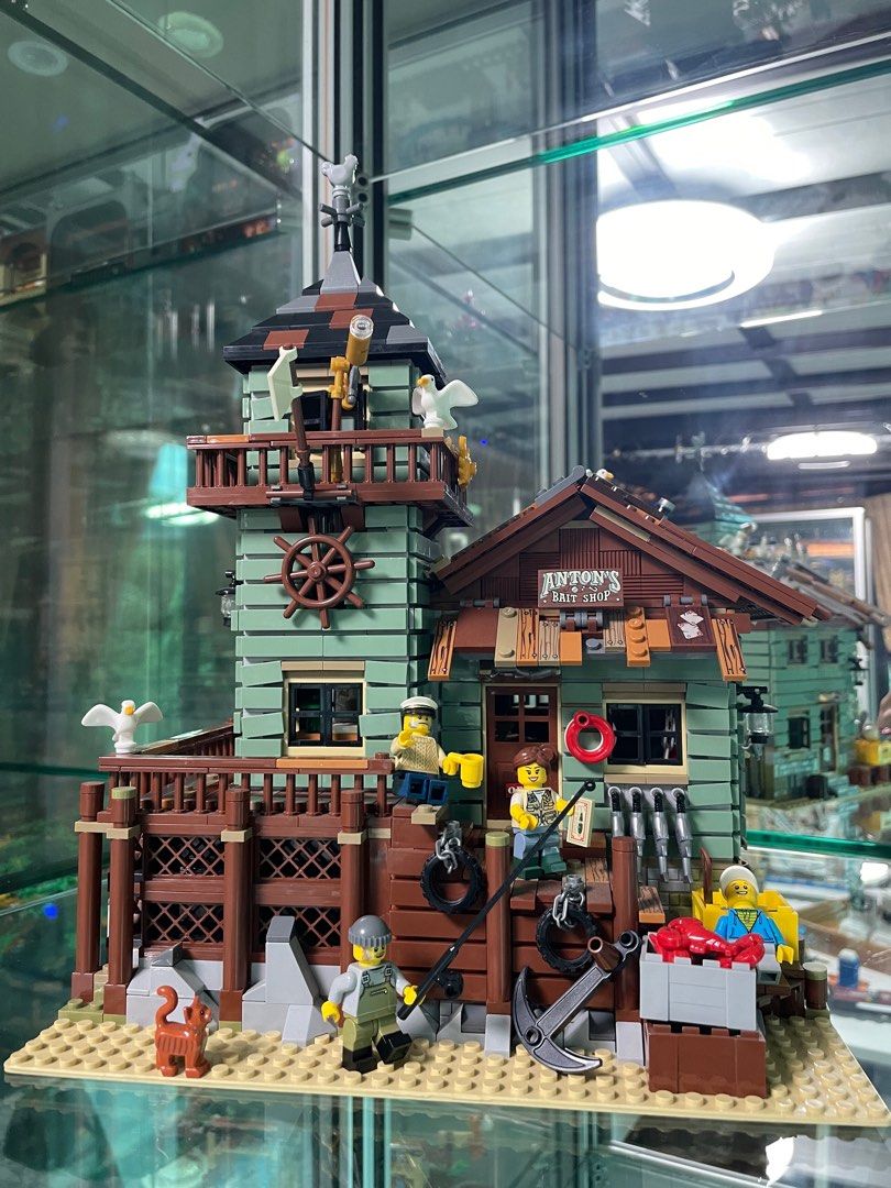 LEGO 21310 Building Toy IDEAS Series Old Fishing House Fisherman Toy ...