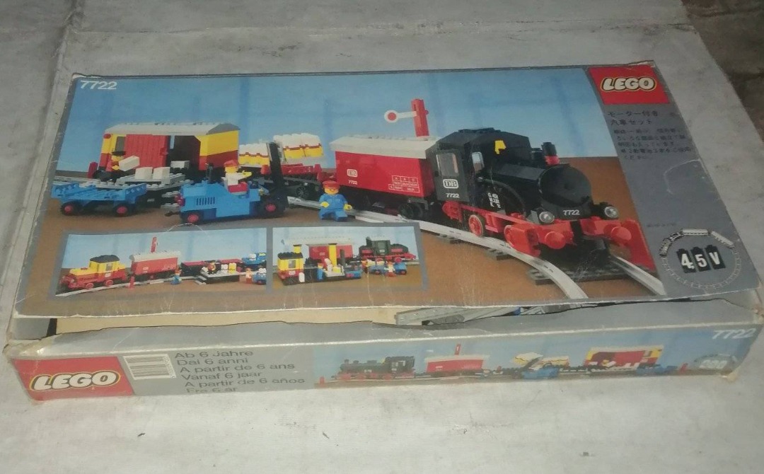 Lego Vintage Train set, Hobbies & Toys, Toys & Games on Carousell