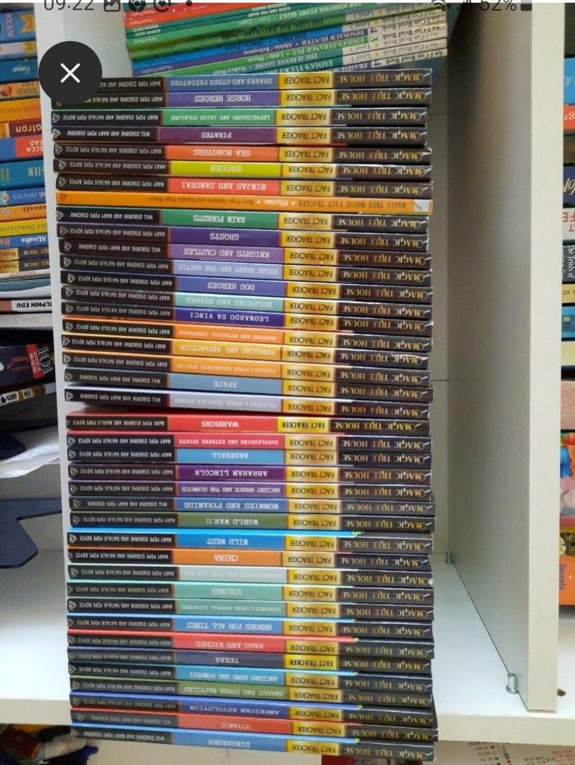 兒童英文圖書~Magic Tree House 一Fact Tracker / 1套40本, 興趣及遊戲, 書本 & 文具, 小朋友書 ...