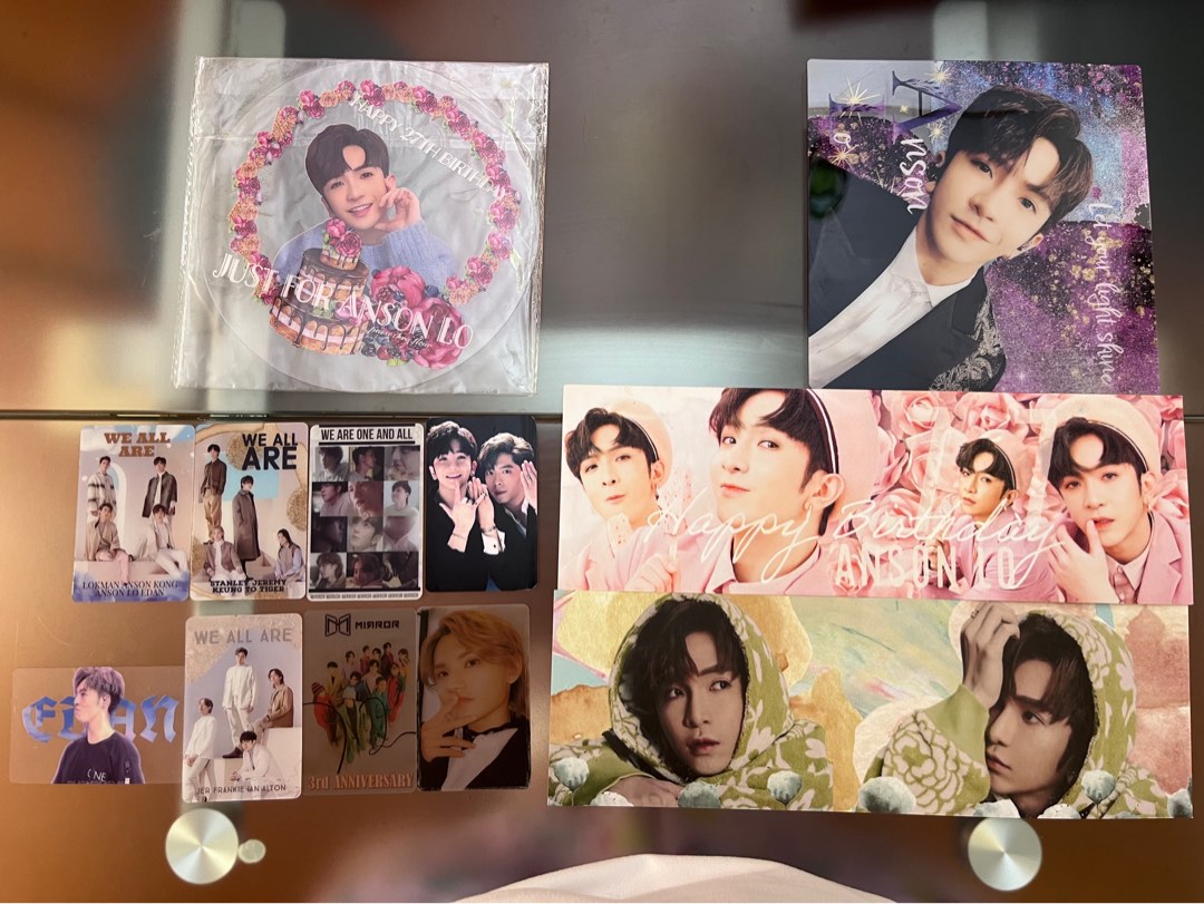 Mirror Anson Lo 應援產品, 興趣及遊戲, 收藏品及紀念品, 明星周邊 - Carousell