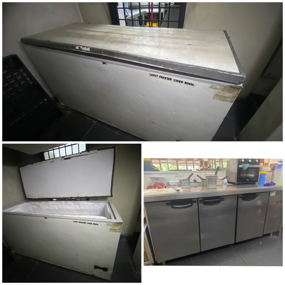Moving out kitchen Freezer/chest freezer/counter chiller/cup sealer ...