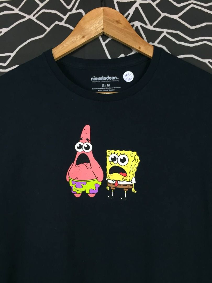 Nickelodeon SpongeBob SquarePants Cartoon Tee, Men's Fashion, Tops ...