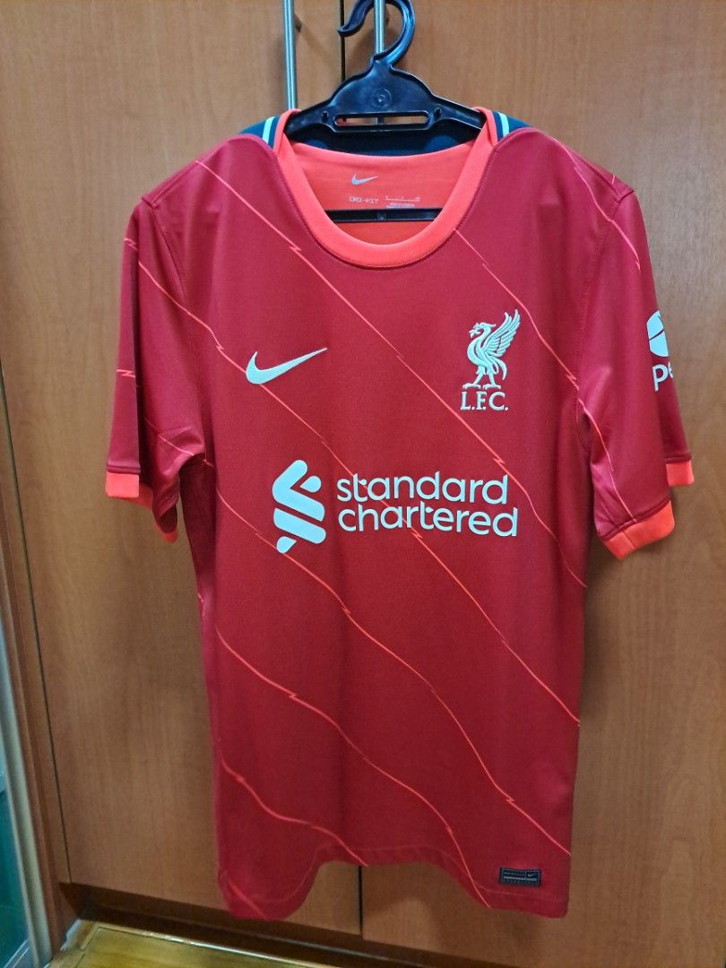Nike LFC Standard Chartered Jersey, Men's Fashion, Activewear on Carousell