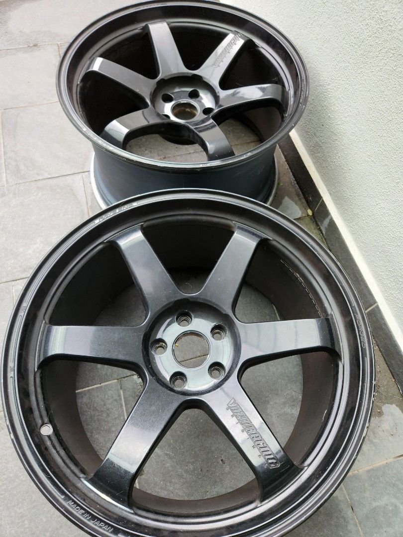Volk Racing Nissan GTR R35 TE37 Sport Rim, Auto Accessories on Carousell