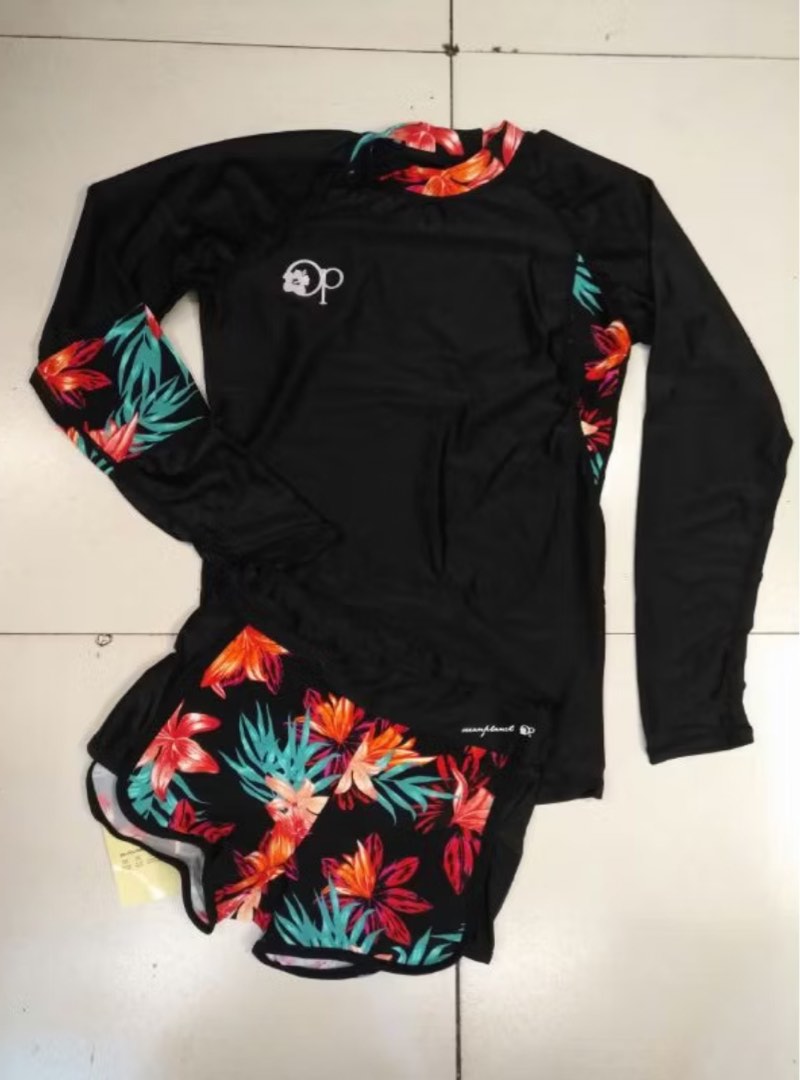 OP Rash guard ONLY, Women's Fashion, Swimwear, Rash guard on Carousell