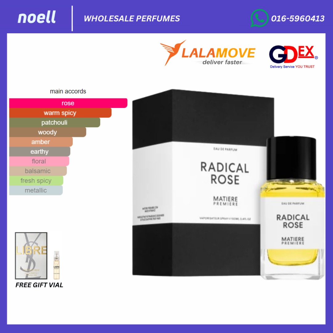 [ORIGINAL] AUTHENTIC READY STOCK MATIERE PREMIERE RADICAL ROSE EDP 100ML PERFUME FOR UNISEX ...