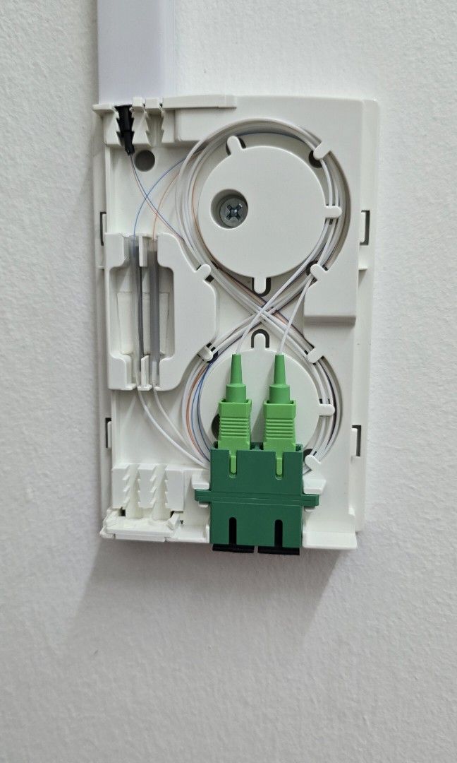 Fiber optic new installation point , Fiber optic point relocation ...