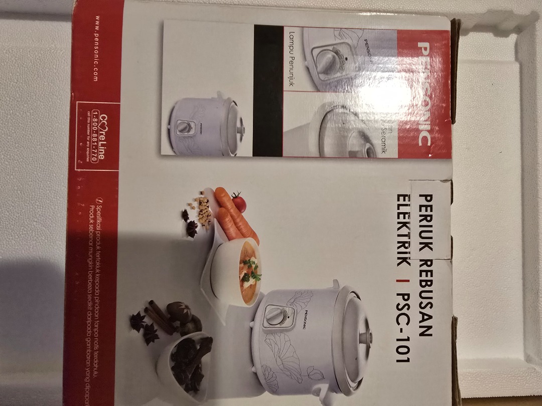 Pensonic Slow Cooker PSC-101, Furniture & Home Living, Kitchenware ...