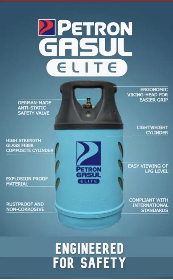 PETRON ELITE 11kg (BRAND NEW FULL TANK WITH HOSE & REGULATOR), TV ...