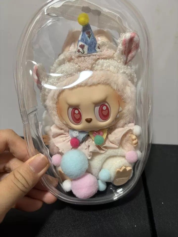 [PO] V2 Labubu have a seat sheep outfit, Hobbies & Toys, Toys & Games ...