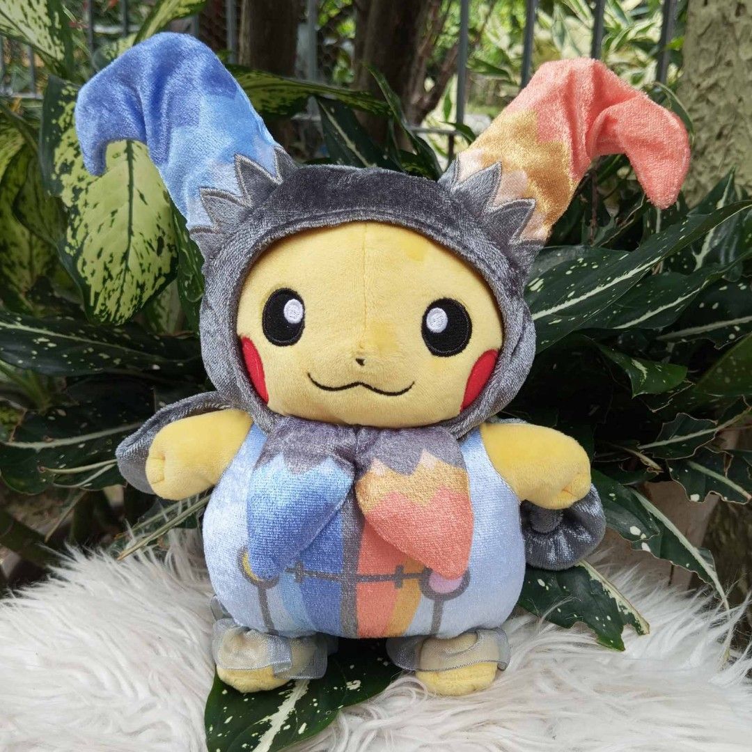 POKEMON CENTER Halloween Circus PIKACHU Authentic Plush Toy Japan ...