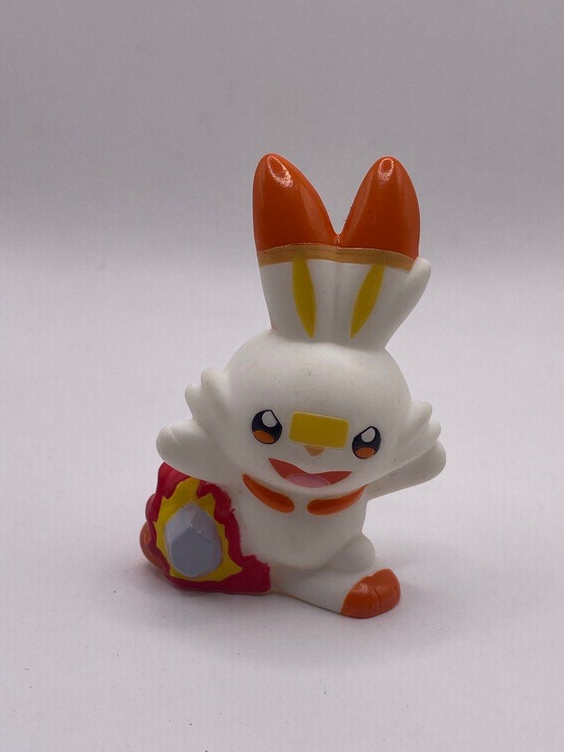 Pokemon Scorbunny Finger Puppet Figure, Hobbies & Toys, Toys & Games on ...