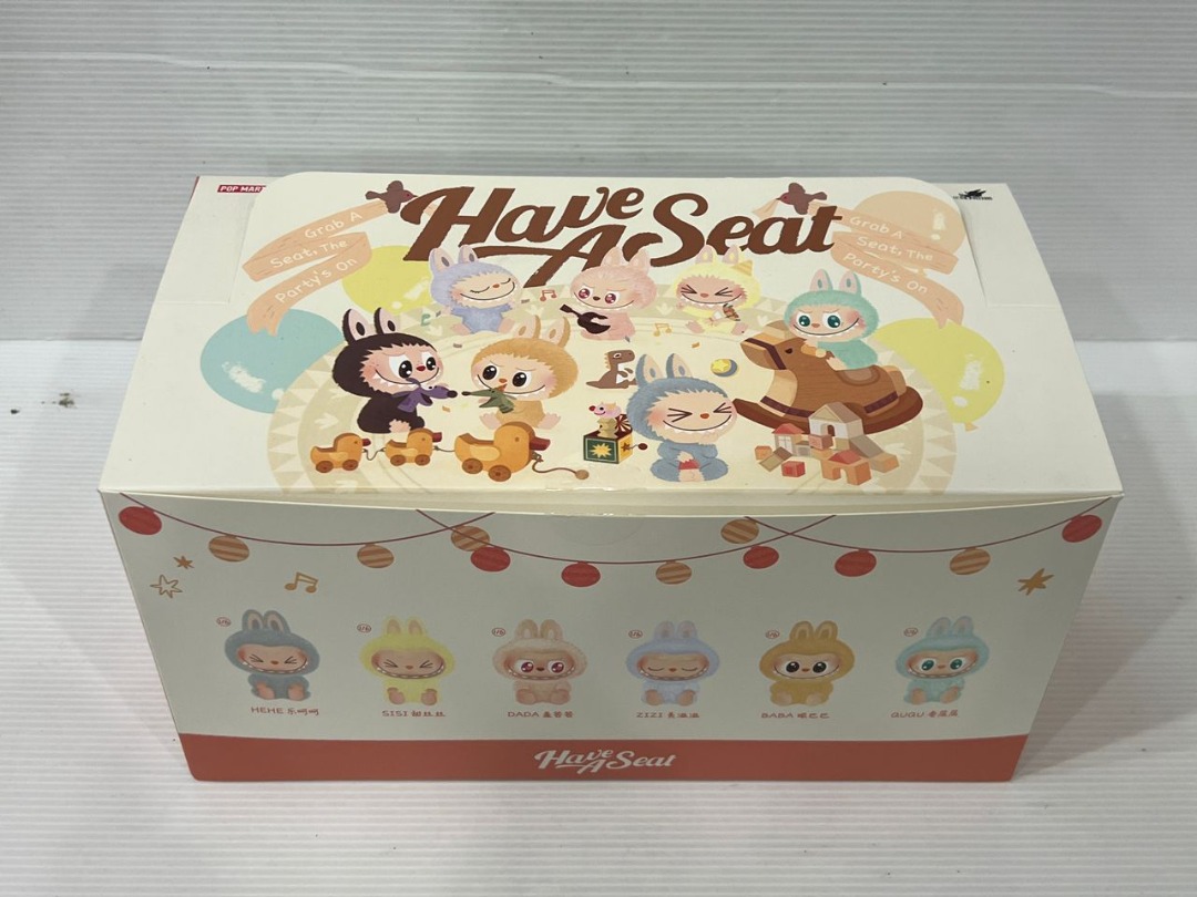 Pop Mart Labubu V2 Have A Seat Whole Set, Hobbies & Toys, Toys & Games ...