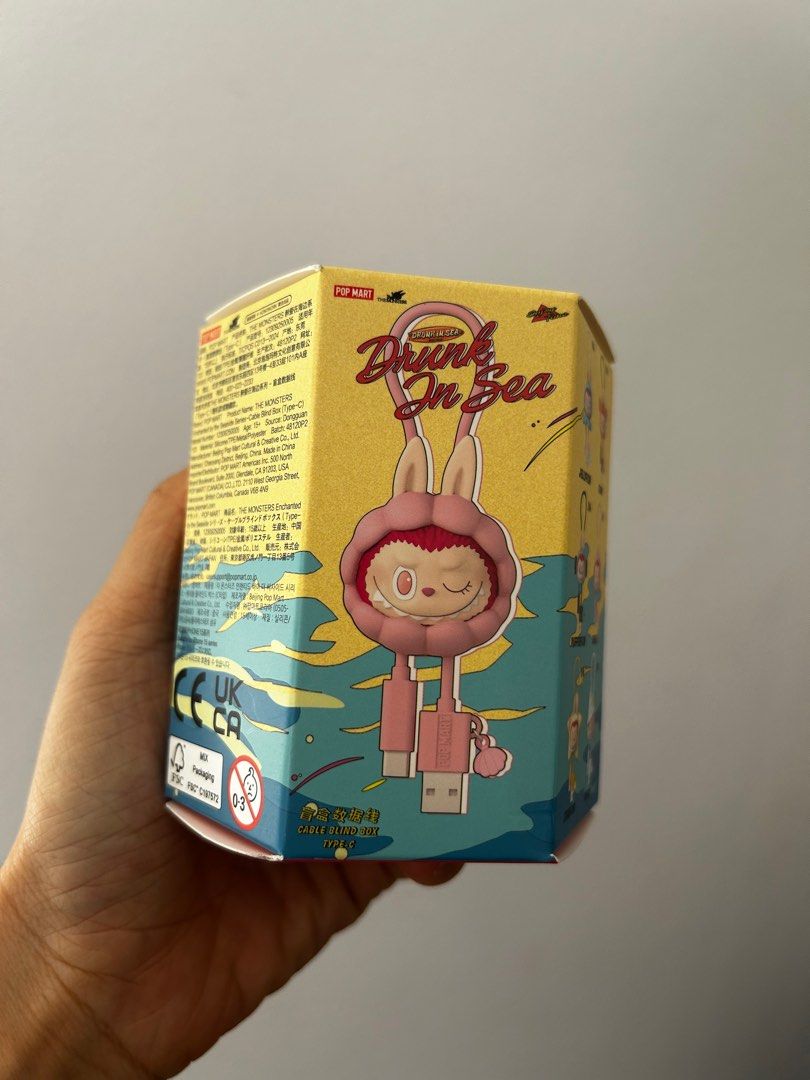 PopMart Labubu Blindbox USB cable, Hobbies & Toys, Memorabilia ...