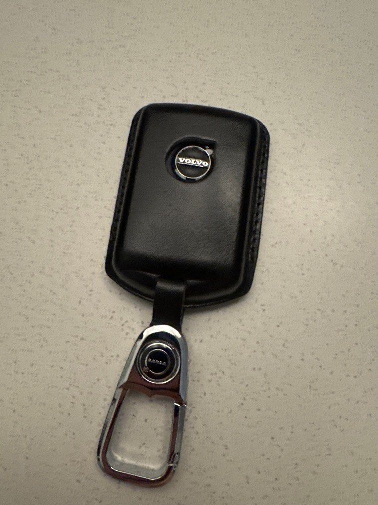Volvo Leather Key Pouch Car Accessories Accessories on Carousell