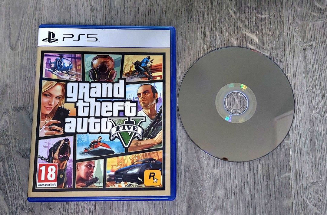 PS4 PS5 Games Grand Theft Auto GTA5 GTA V, Video Gaming, Video Games, PlayStation on Carousell