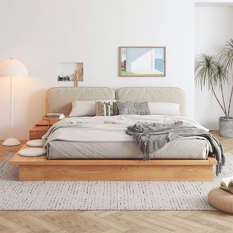 RADON Japandi Platform Bedframe, Furniture & Home Living, Furniture ...