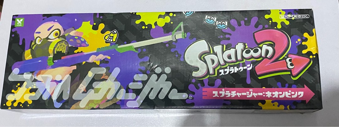 Rare Splatoon 2 Watwr Spla Charger Neon Pink, Hobbies & Toys, Toys ...