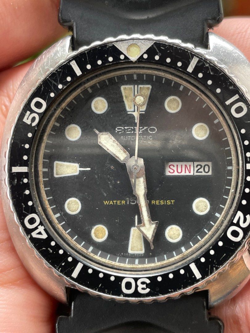 Very Rare Vintage SEIKO 1985 6309-7040 "short text" Turtle" Scuba Diver's Watch, Men's Fashion ...