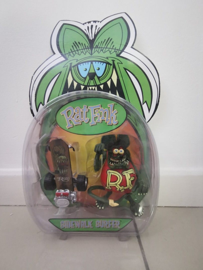 Rat fink sidewalk surfer, Hobbies & Toys, Collectibles & Memorabilia ...