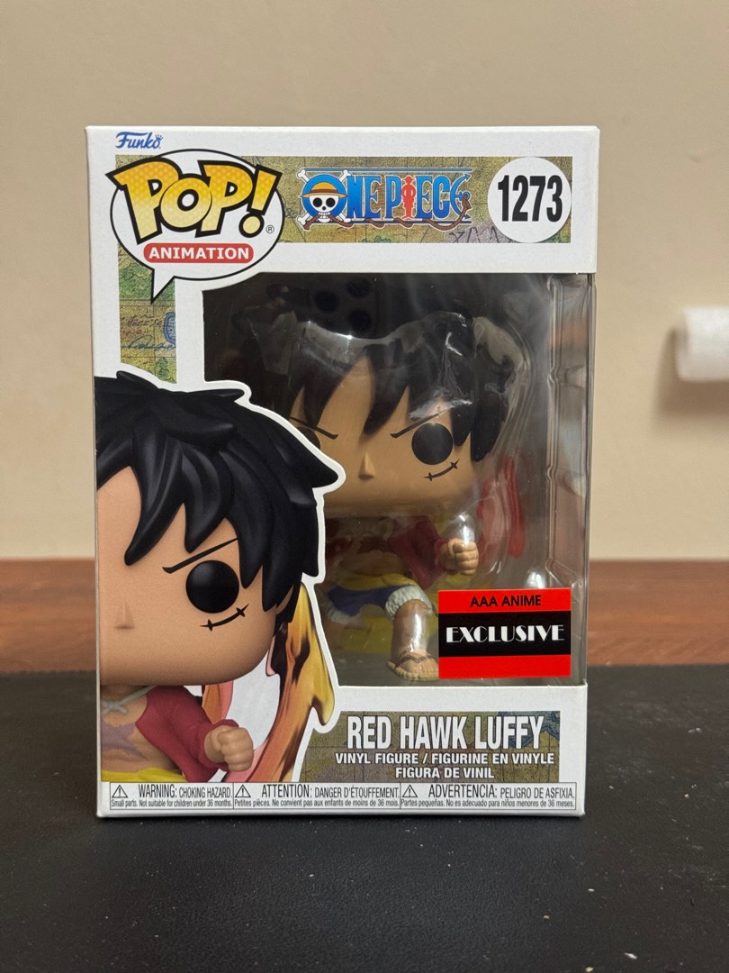 Red Hawk Luffy Funko Pop | 1273 | One Piece, Hobbies & Toys, Toys ...