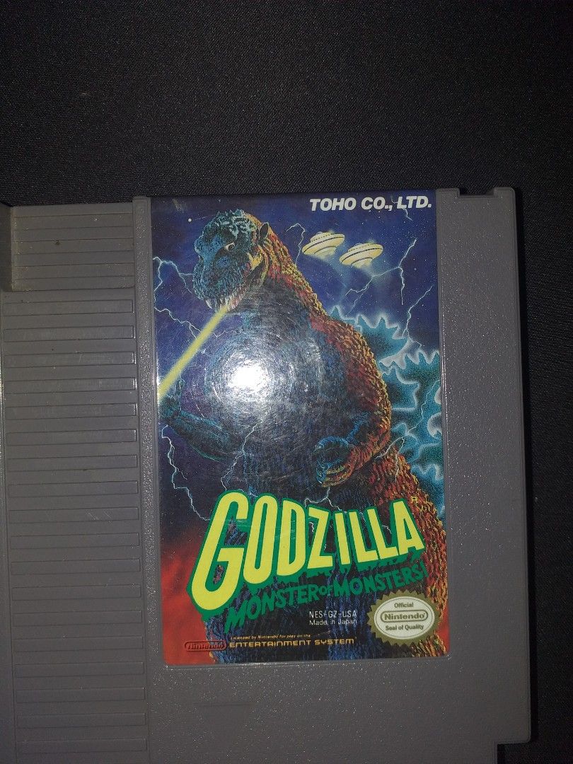 Retro Godzilla: Monster of Monsters (Nintendo Entertainment System; NES ...