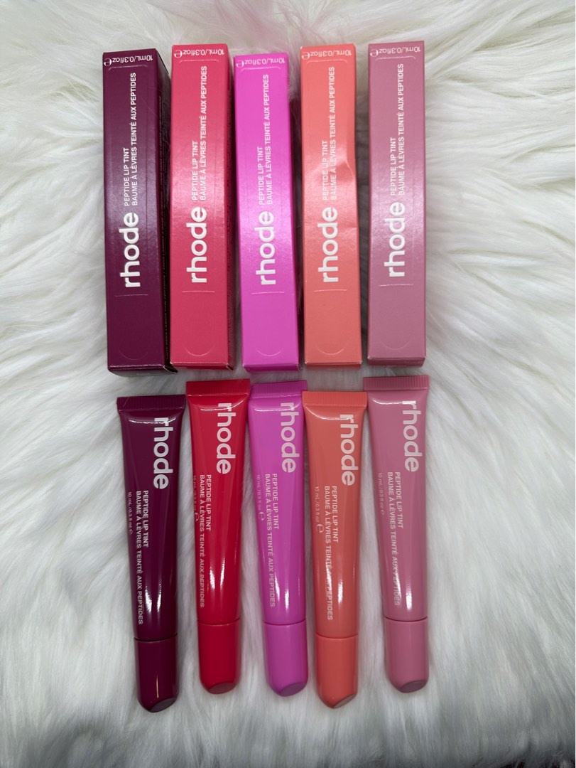 Rhode Lip Peptide ( Peach Pit, Raspberry, Shortcake, Ribbon & Espresso ...