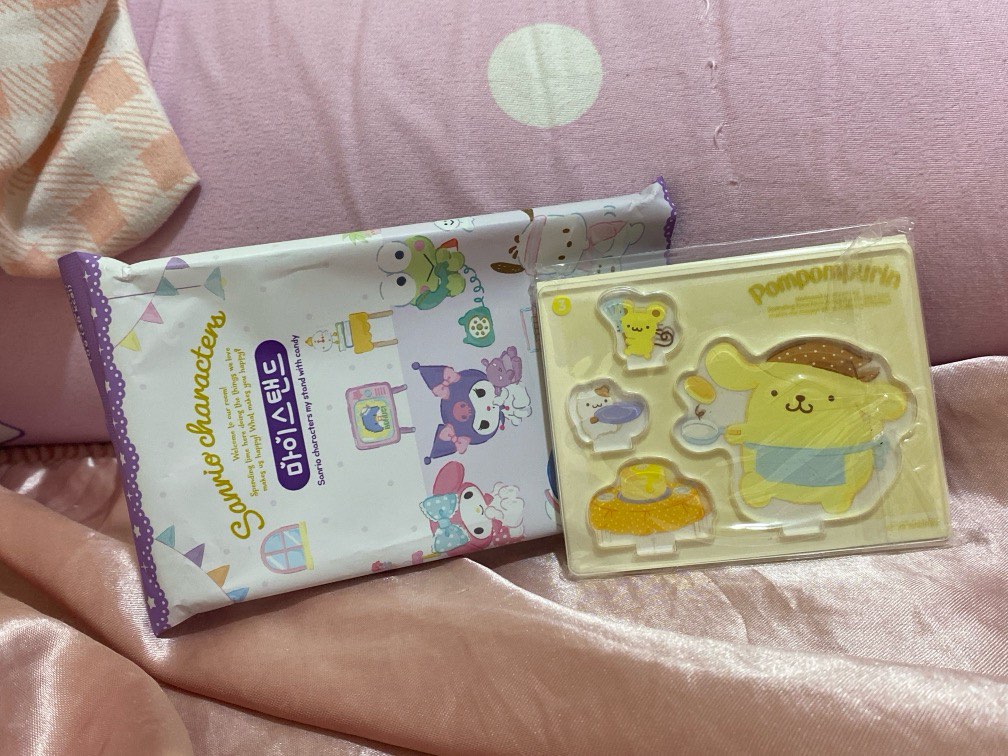 sanrio pompompurin muffin acrylic stand sealed, Hobbies & Toys, Toys ...