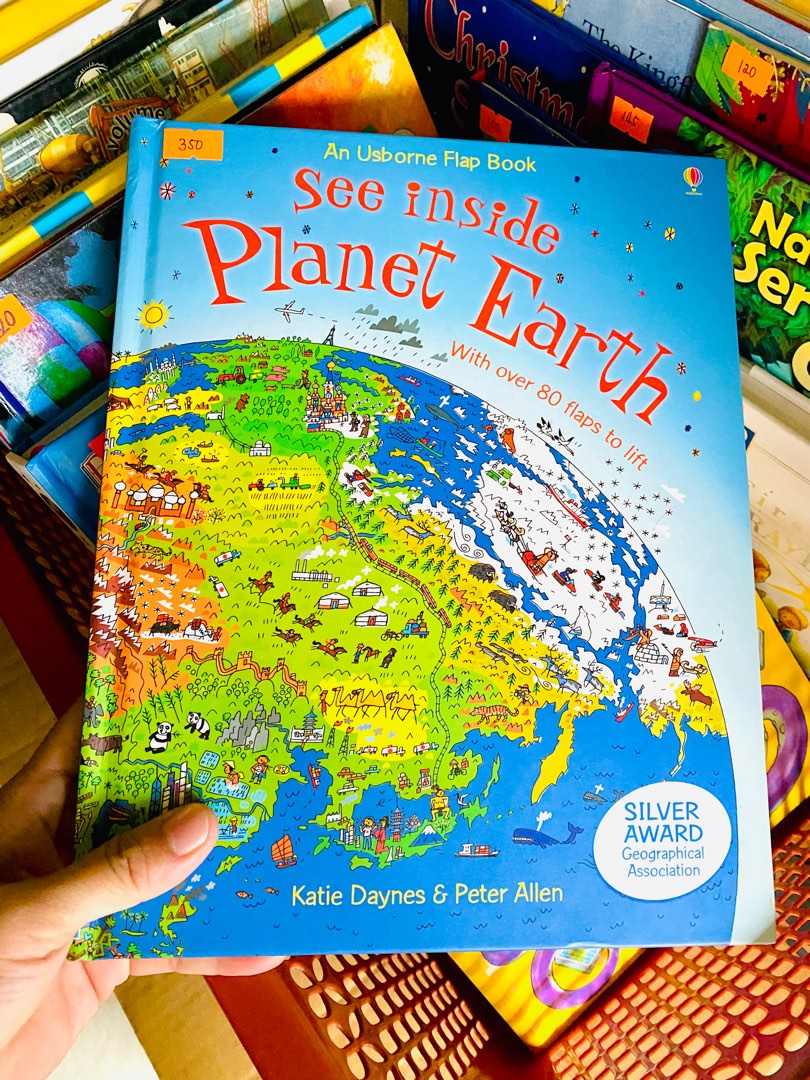 See Inside Planet Earth, Hobbies & Toys, Books & Magazines, Children's Books on Carousell