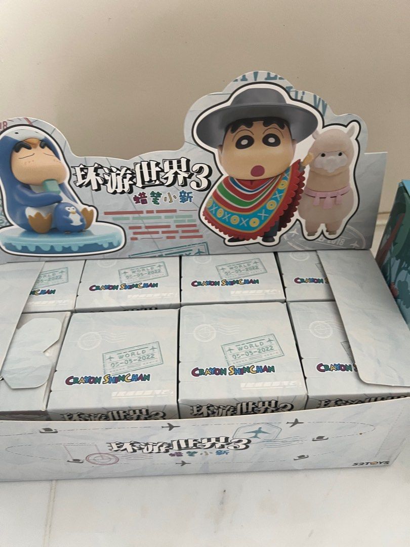 Shin Chan blind box - world tour v3, Hobbies & Toys, Toys & Games on ...